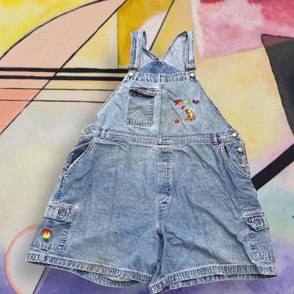 2001 Tweety Looney Tunes Overalls - Gem